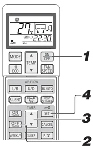 An Easy Guide to Using Your Air Conditioner Timers | Mitsubishi Heavy ...